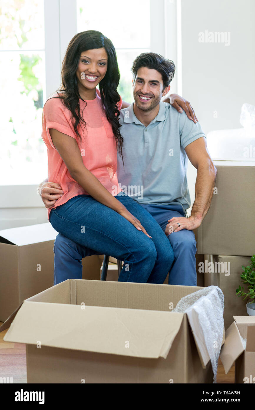 Man sitting on the lap of a woman hi-res stock photography and images ...