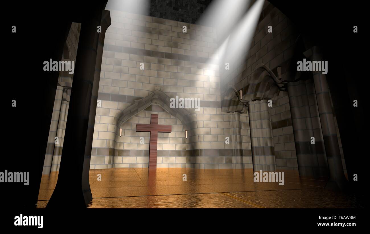 Fake church hi-res stock photography and images - Alamy