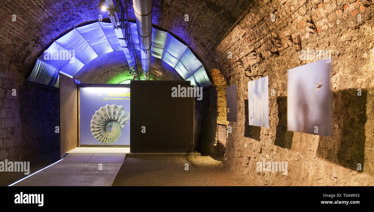 museum timetunnel in a former mining tunnel of Bochumer Bruch ...