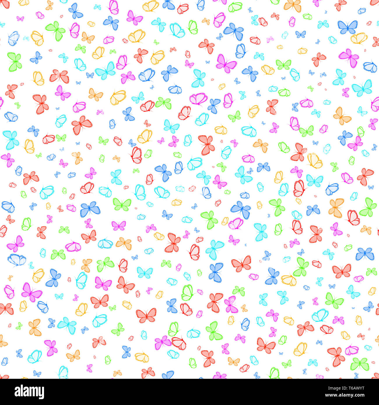 Many bright colorful butterflies Stock Photo - Alamy