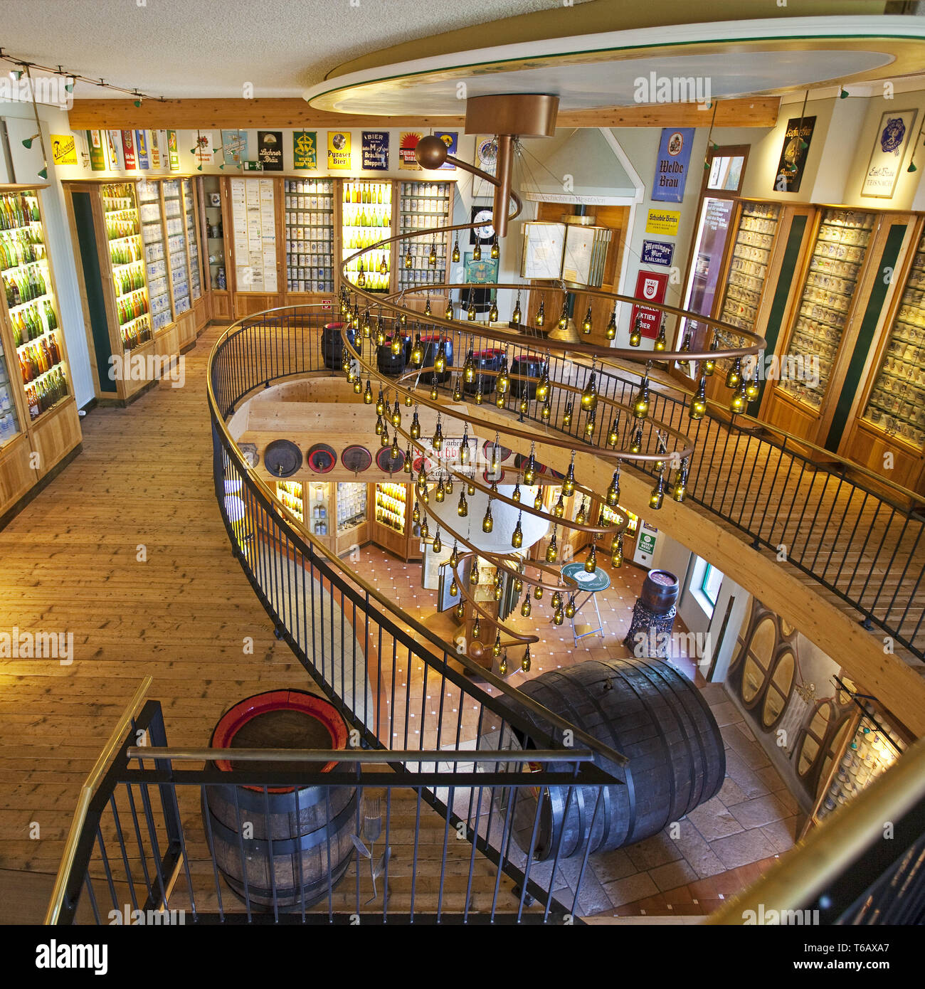 Georg Lechner Beer Museum, Oelde , Muensterland, North Rhine-Westphalia ...