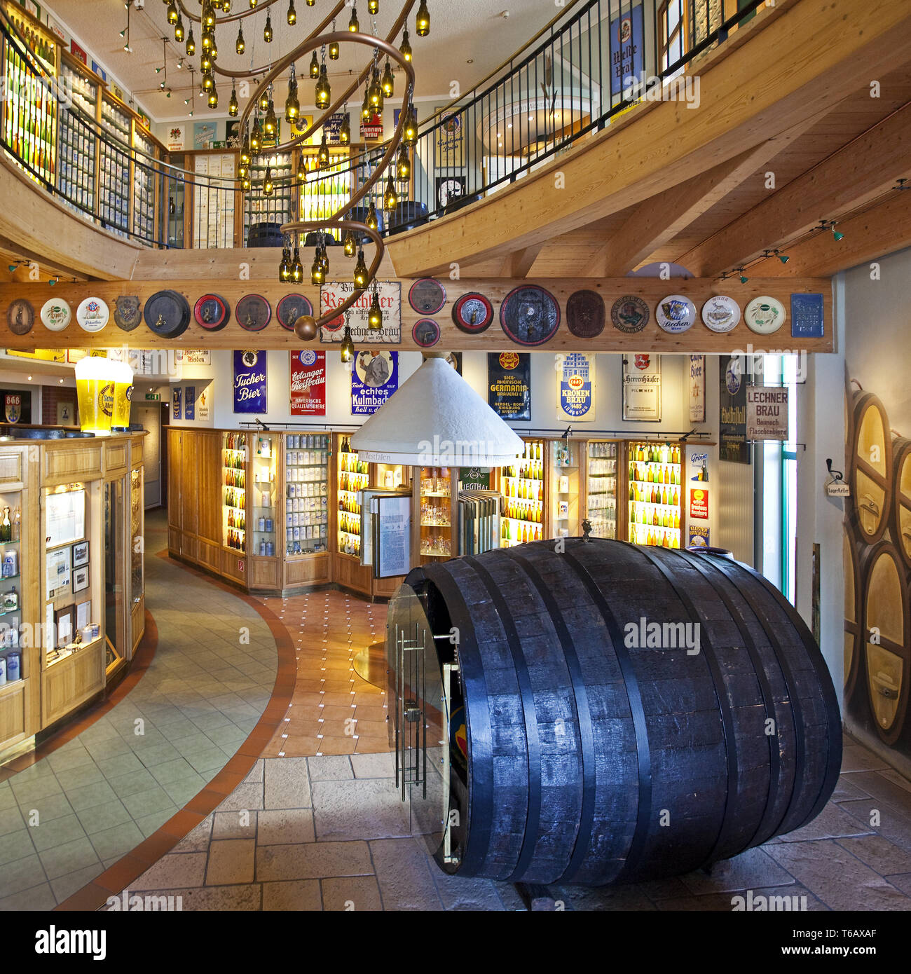 Georg Lechner Beer Museum, Oelde , Muensterland, North Rhine-Westphalia ...
