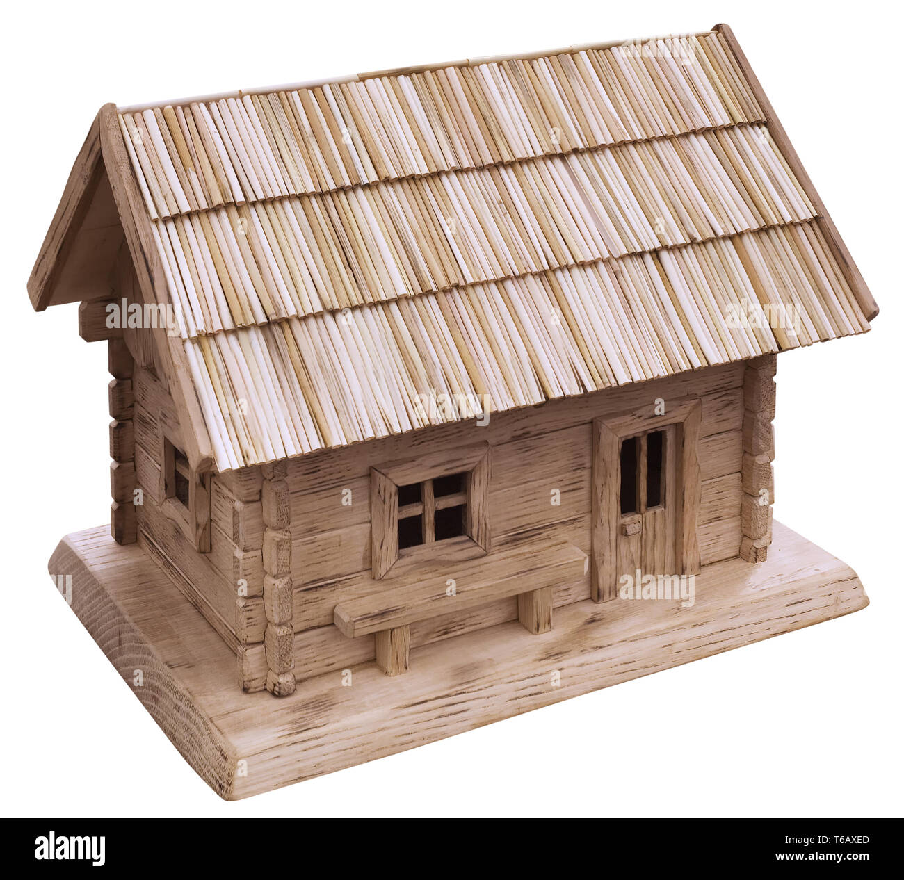 Historical wooden house Cut Out Stock Images & Pictures - Alamy