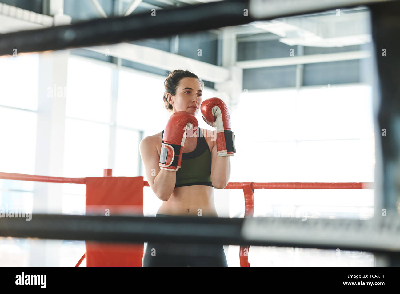 Female fighter hi-res stock photography and images - Alamy