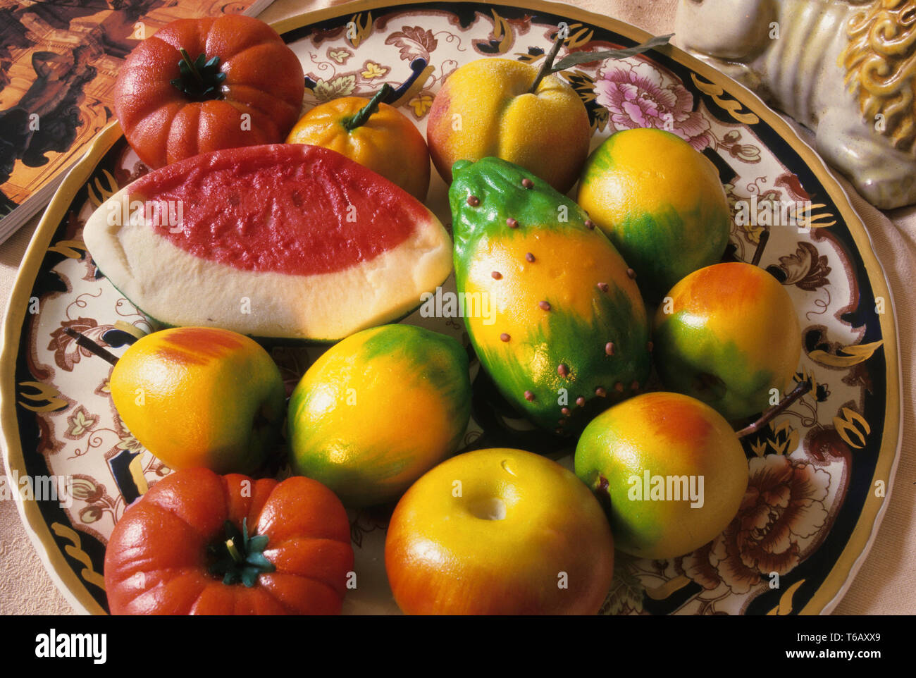 dolci di marzapane (marzipan sweets), food, sicilia (sicily), italy ...