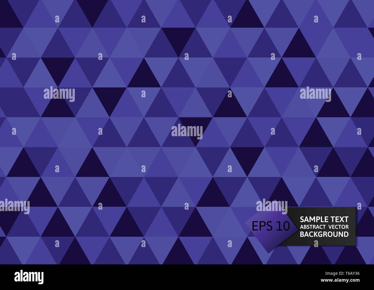 New design purple color triangles abstract background modern design ...