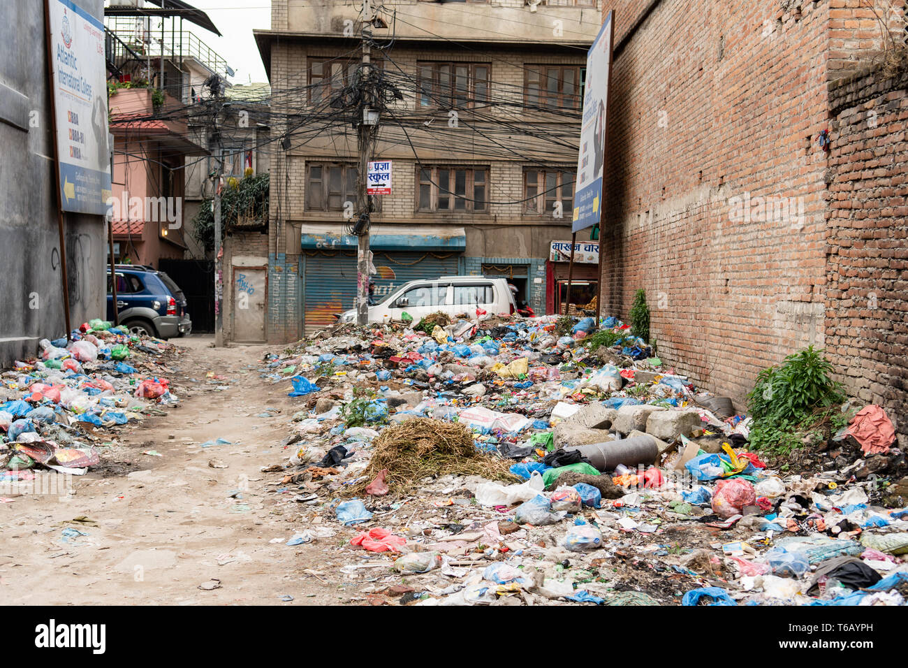 Dirty Kathmandu Street High Resolution Stock Photography and Images - Alamy