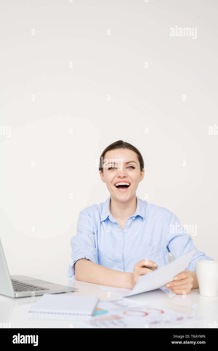 Job funny woman hi-res stock photography and images - Alamy