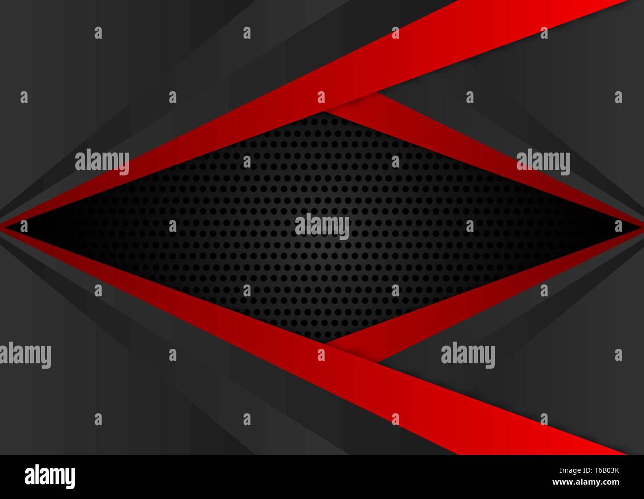 Vector red and black color geometric abstract background EPS10 Stock ...