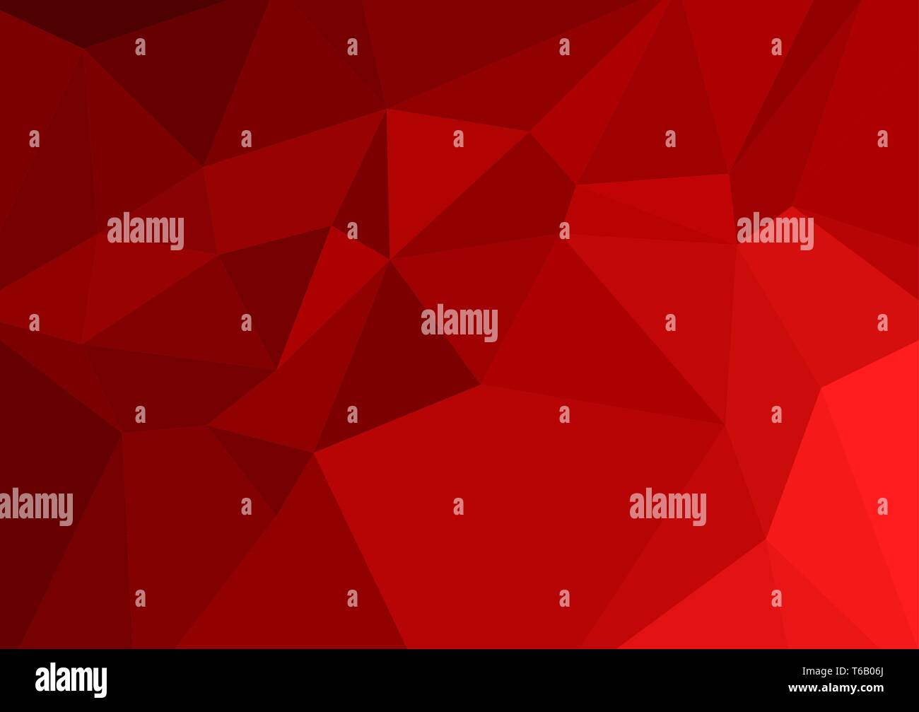 Red color polygon abstract background. Vector illustration for your ...