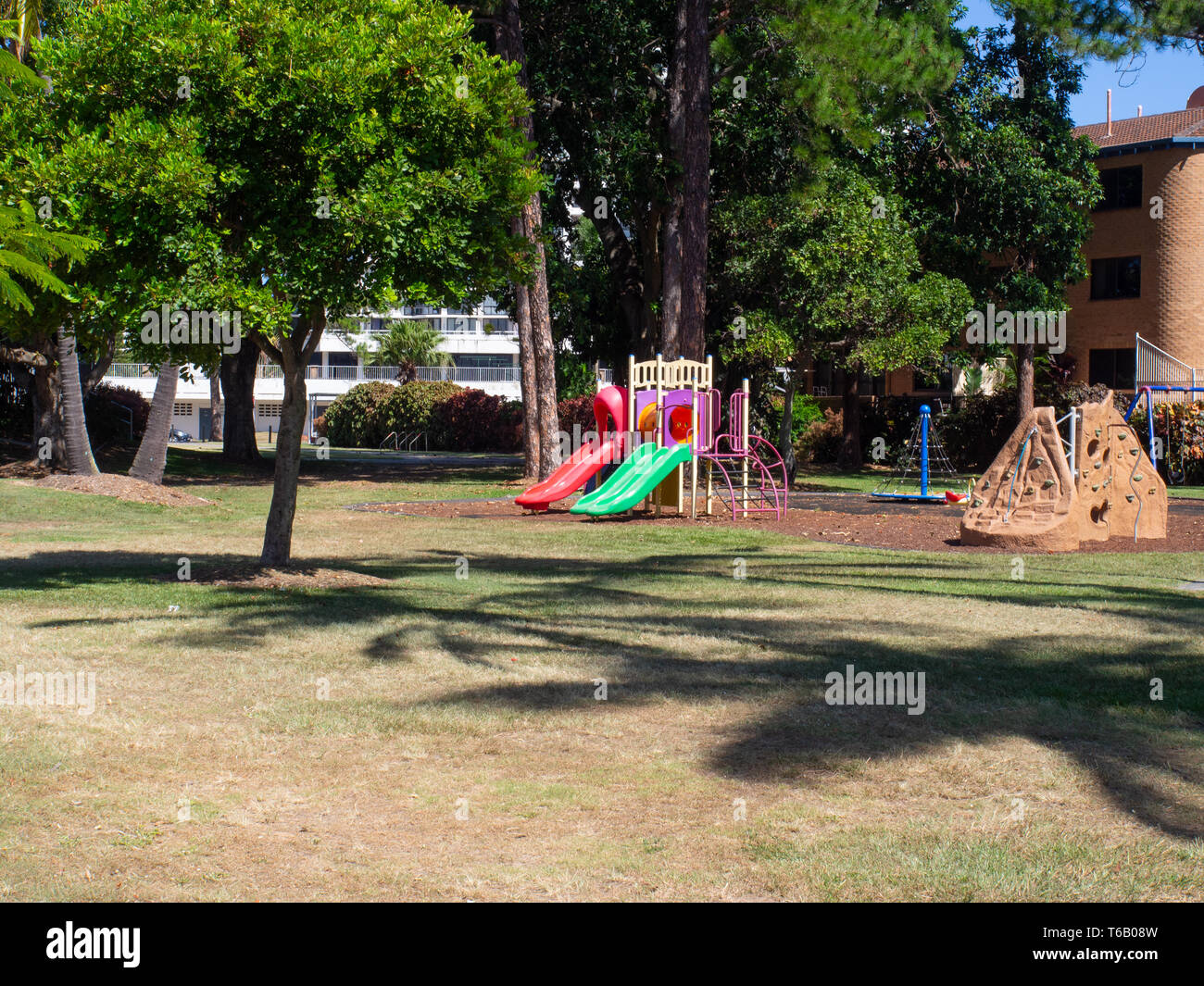 Childrens Playground At Surfers Paradise Stock Photo - Alamy
