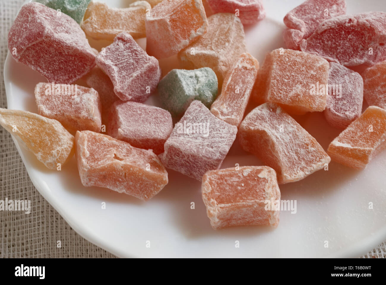 Candy plate hi-res stock photography and images - Alamy
