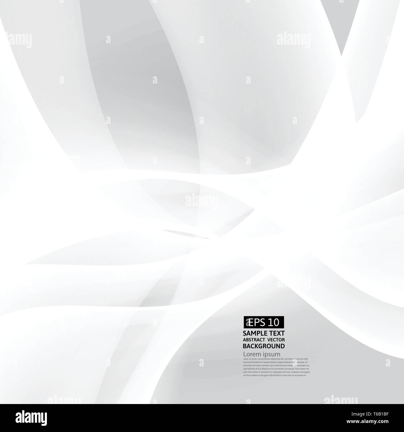 Vector gray and white color wave abstract background Stock Vector Image ...