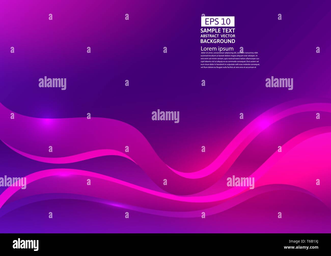 Colorful wave abstract background. Fluid gradient shapes composition ...