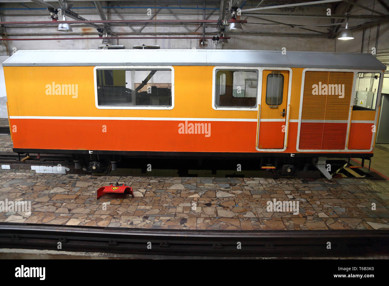 Car of the subway train Stock Photo - Alamy