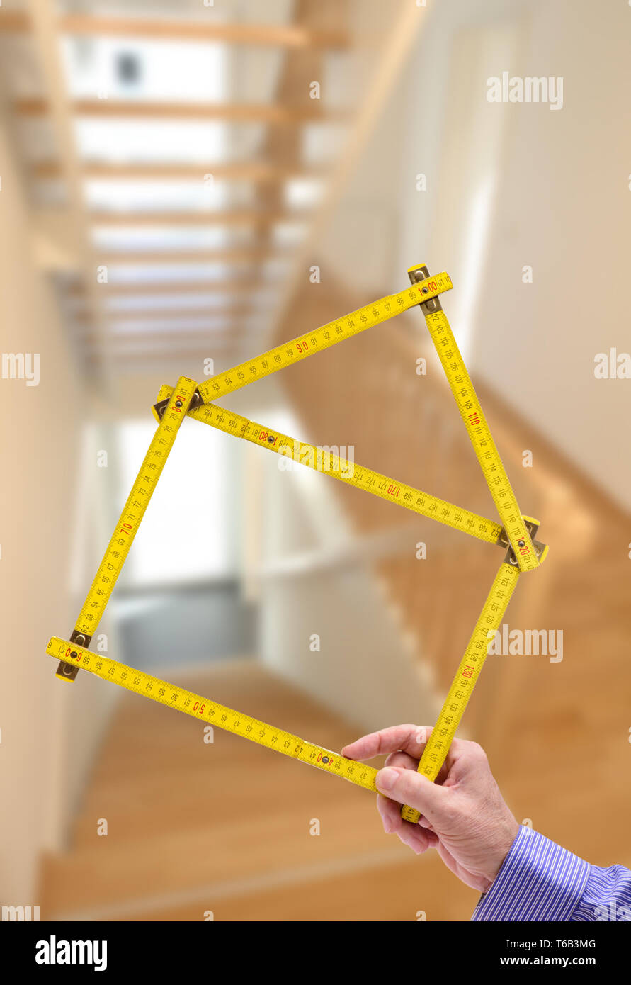 Measuring ruler construction meter hi-res stock photography and images ...