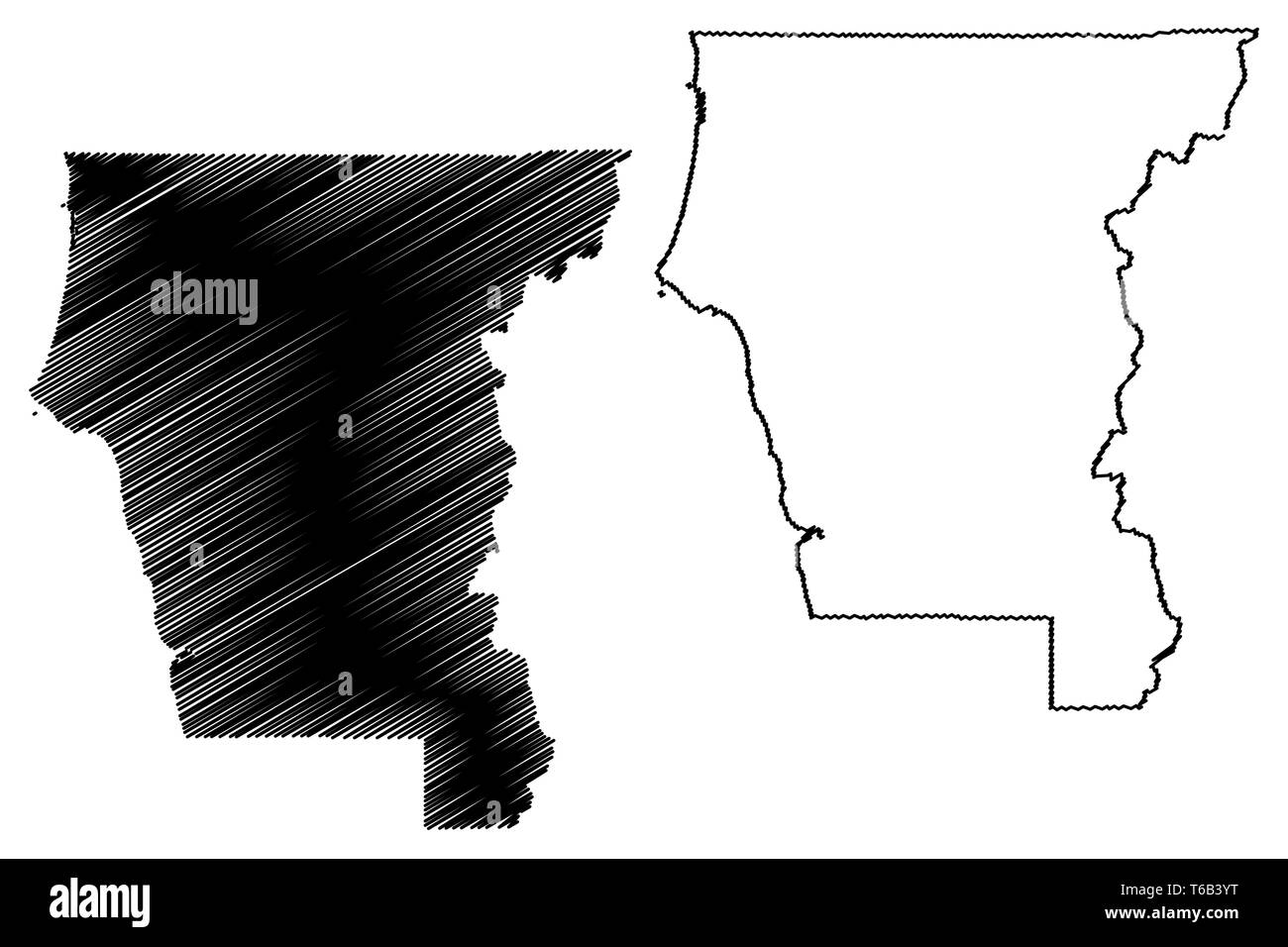 Del Norte County California Map ZIP Codes In Del Norte County,