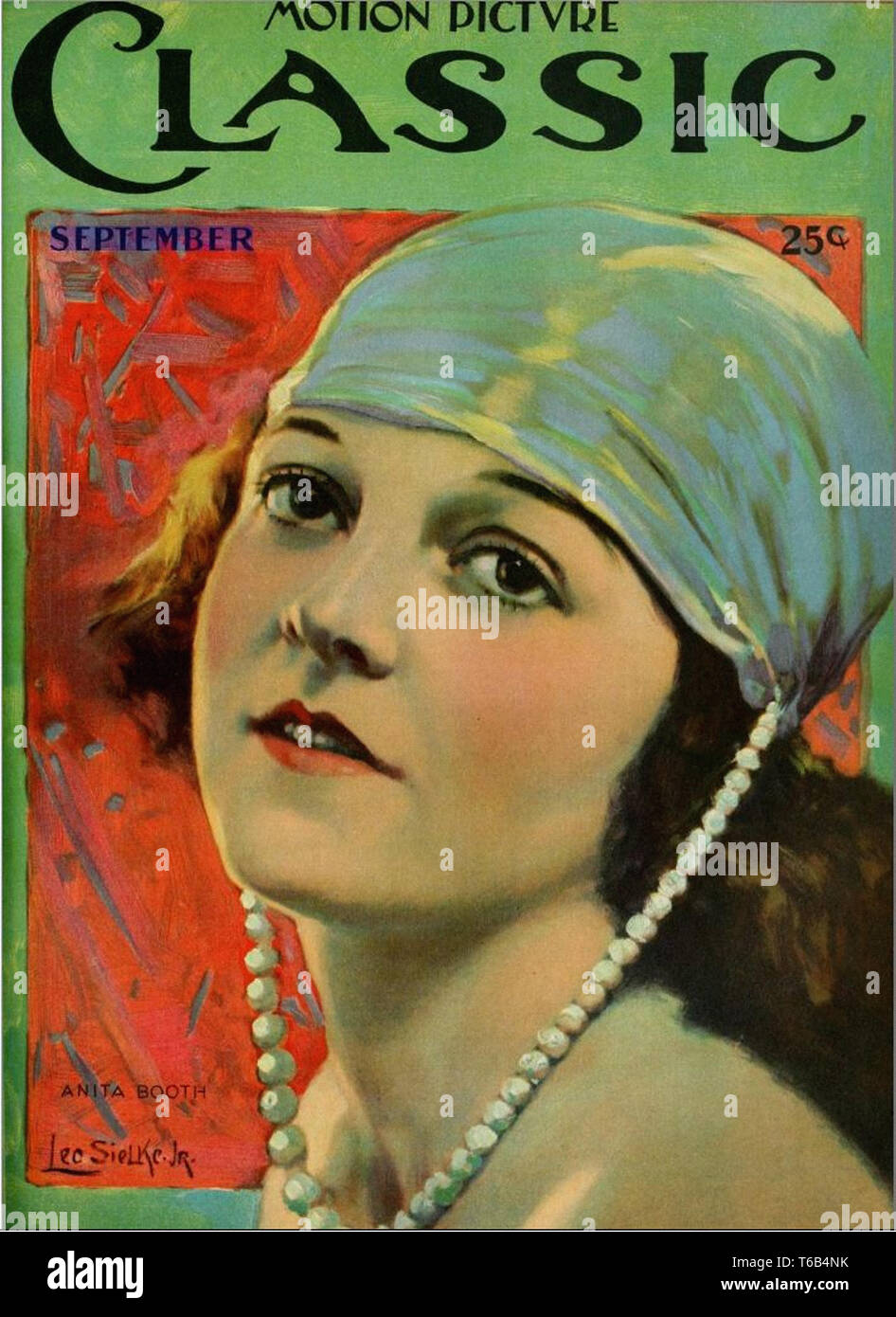 Vintage movie magazine cover - Motion Picture Classic Sept 1920 - Anita ...