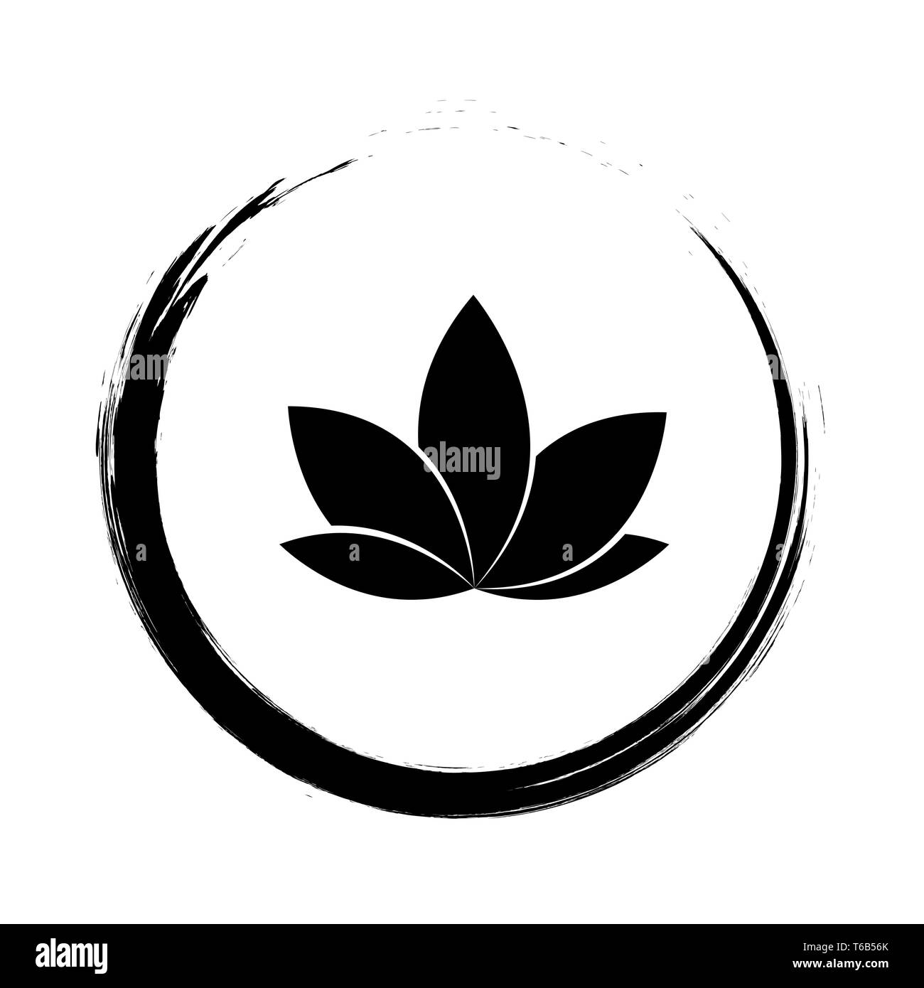 Illustration body balance Black and White Stock Photos & Images - Alamy