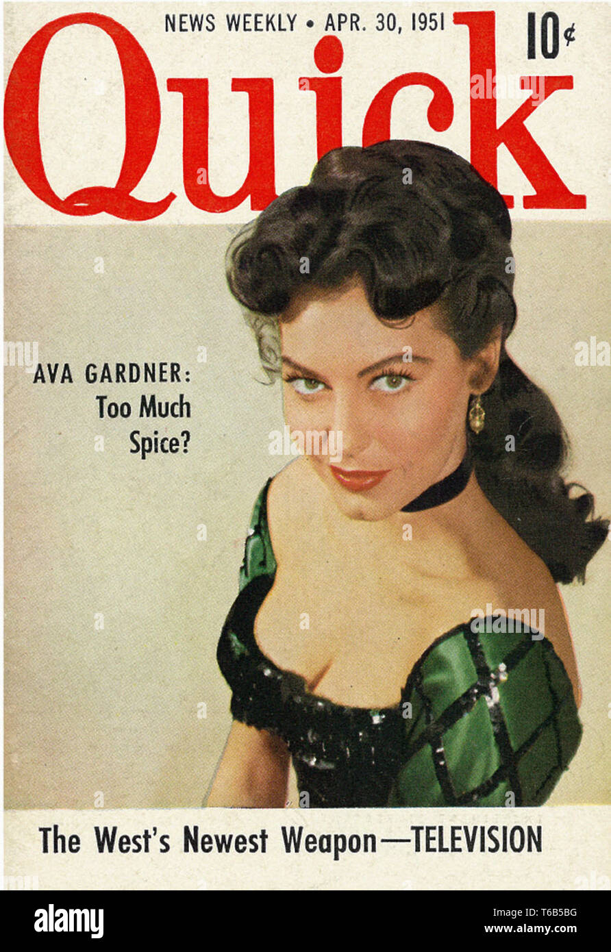 Ava gardner portrait hi-res stock photography and images - Alamy