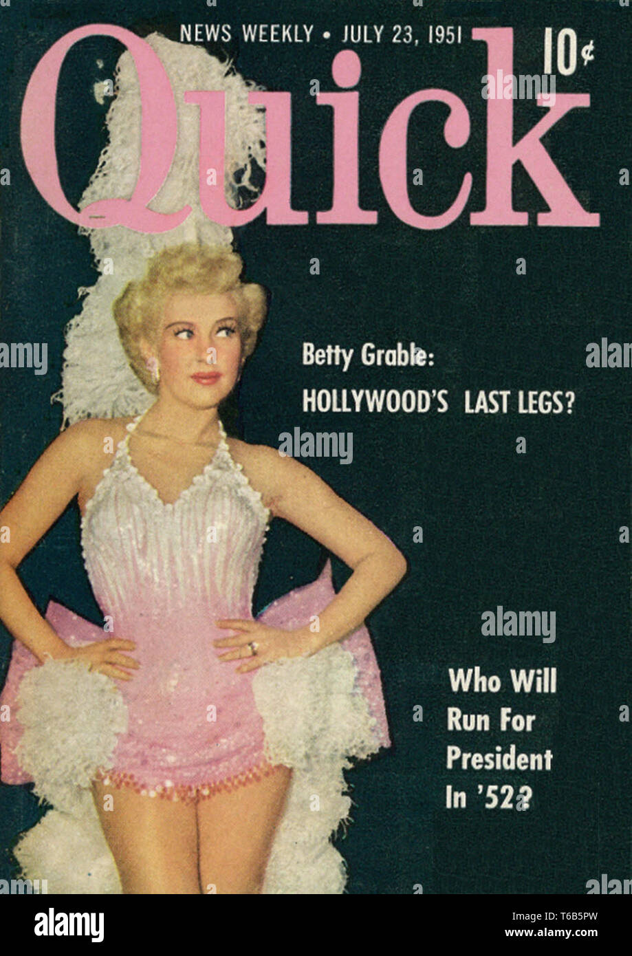 The actress betty grable hi-res stock photography and images - Alamy