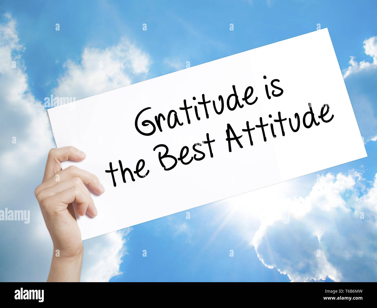 Gratitude attitude hi-res stock photography and images - Alamy