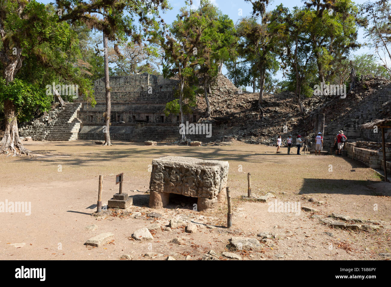 Copan Honduras - Mayan ruins at the Copan archaeological site, UNESCO World Heritage site, Copan ...