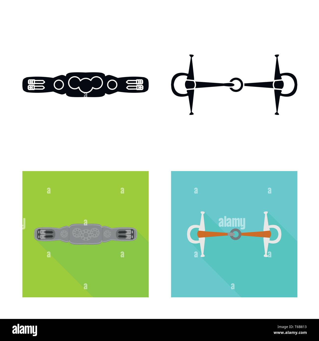 Stirrup collection Cut Out Stock Images & Pictures - Alamy