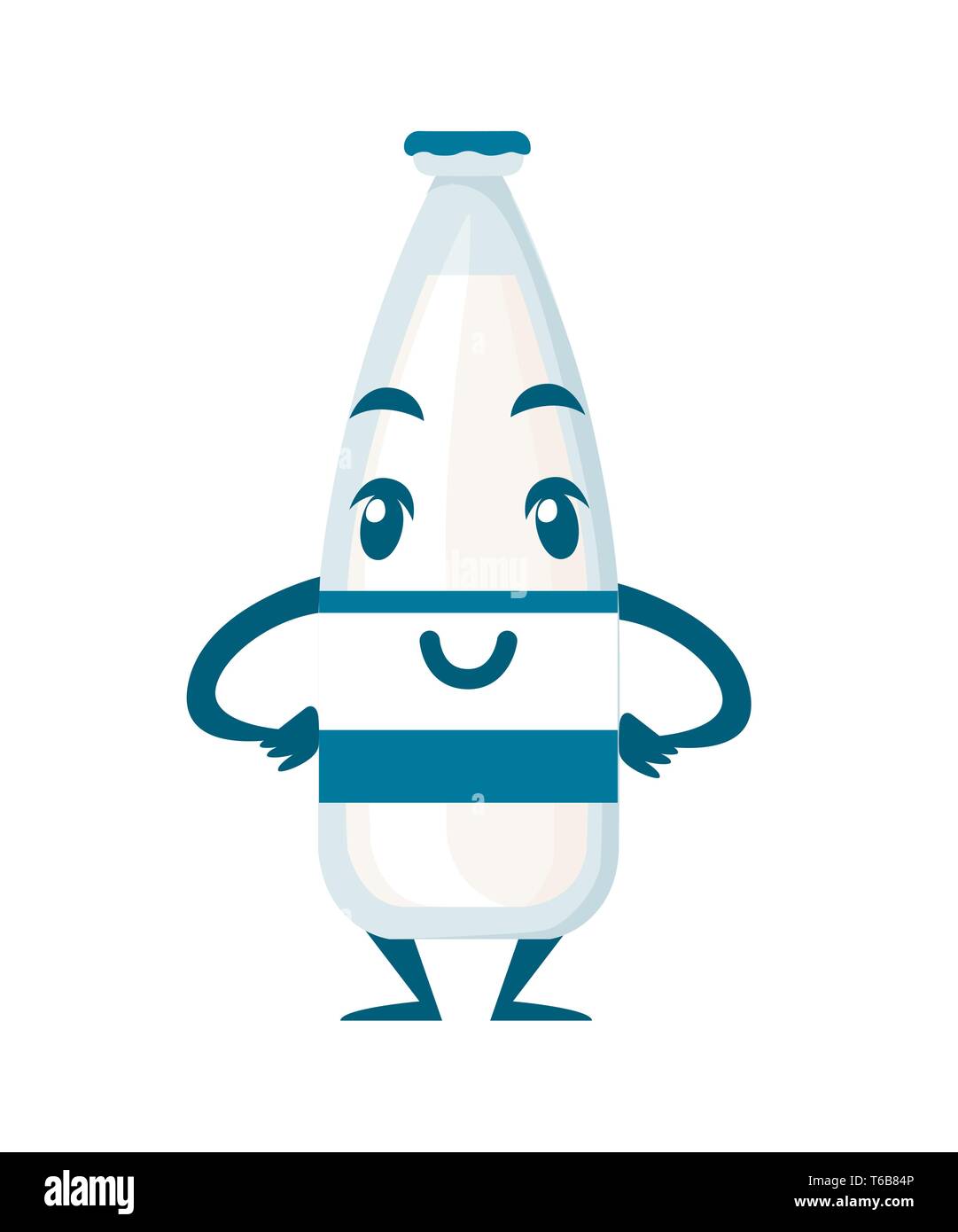 One blue bottle on Stock Vector Images - Alamy