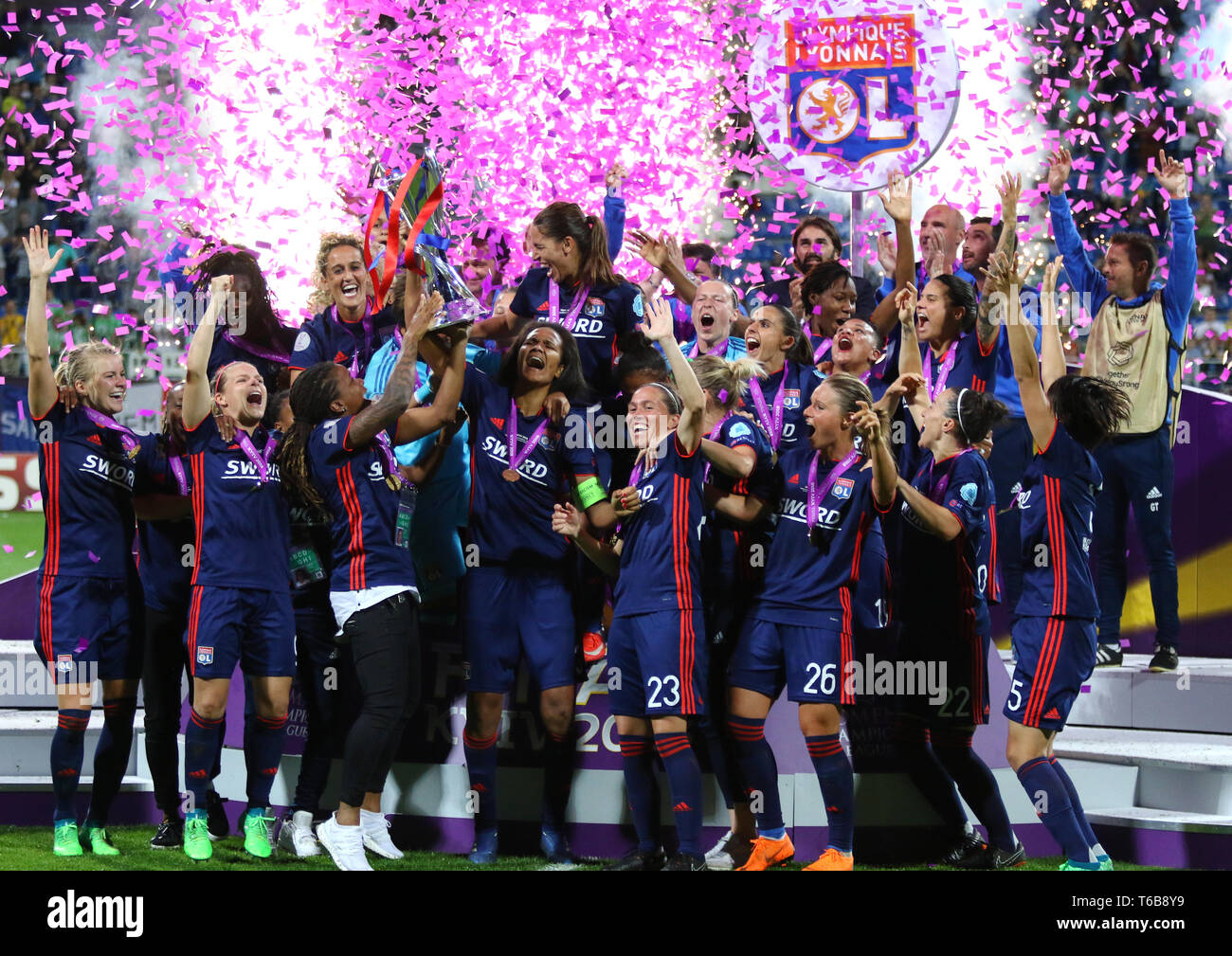 Champions league final trophy hi-res stock photography and images - Alamy