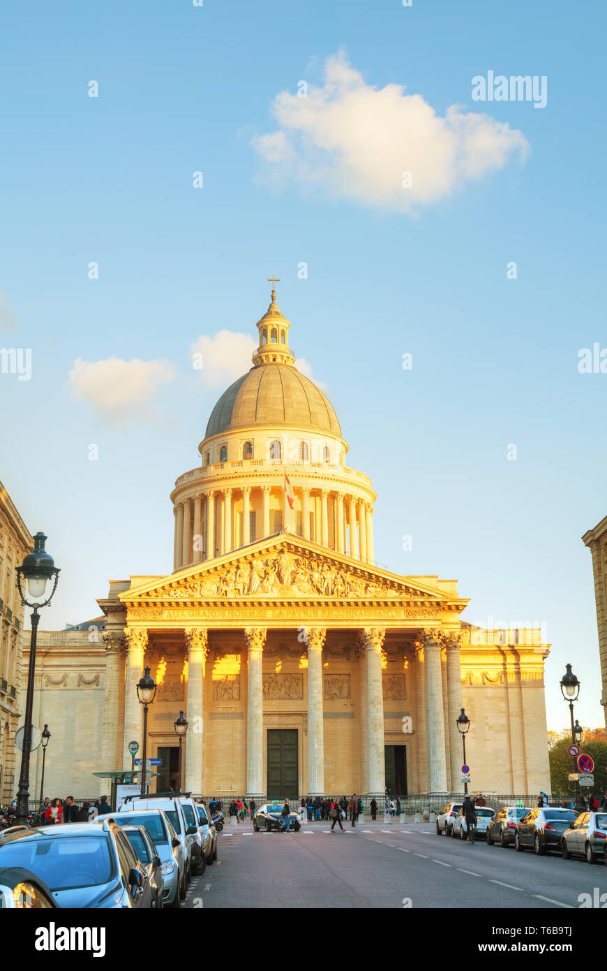 The Pantheon building in Paris, France Stock Photo - Alamy