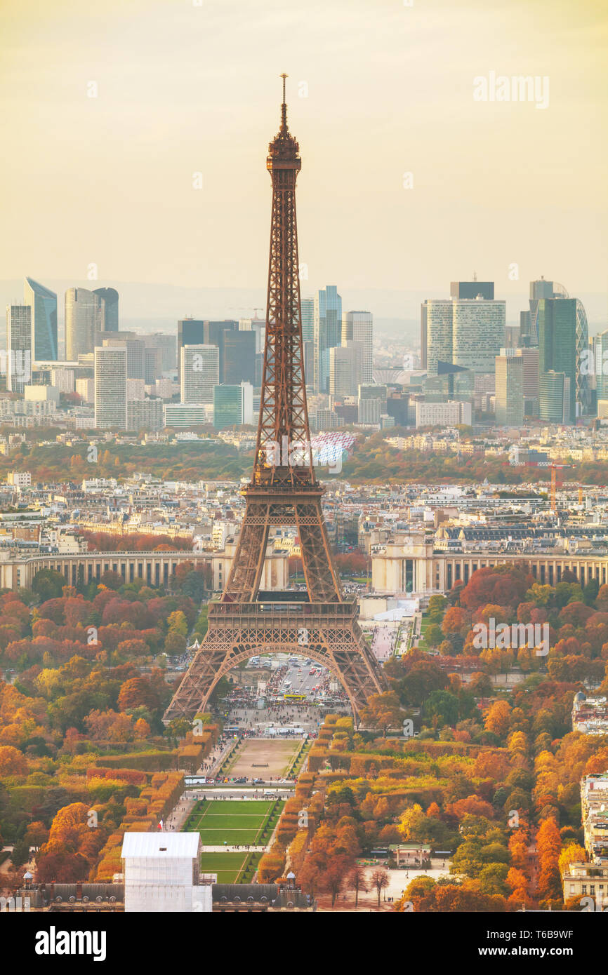 Aerial overview of Paris Stock Photo - Alamy
