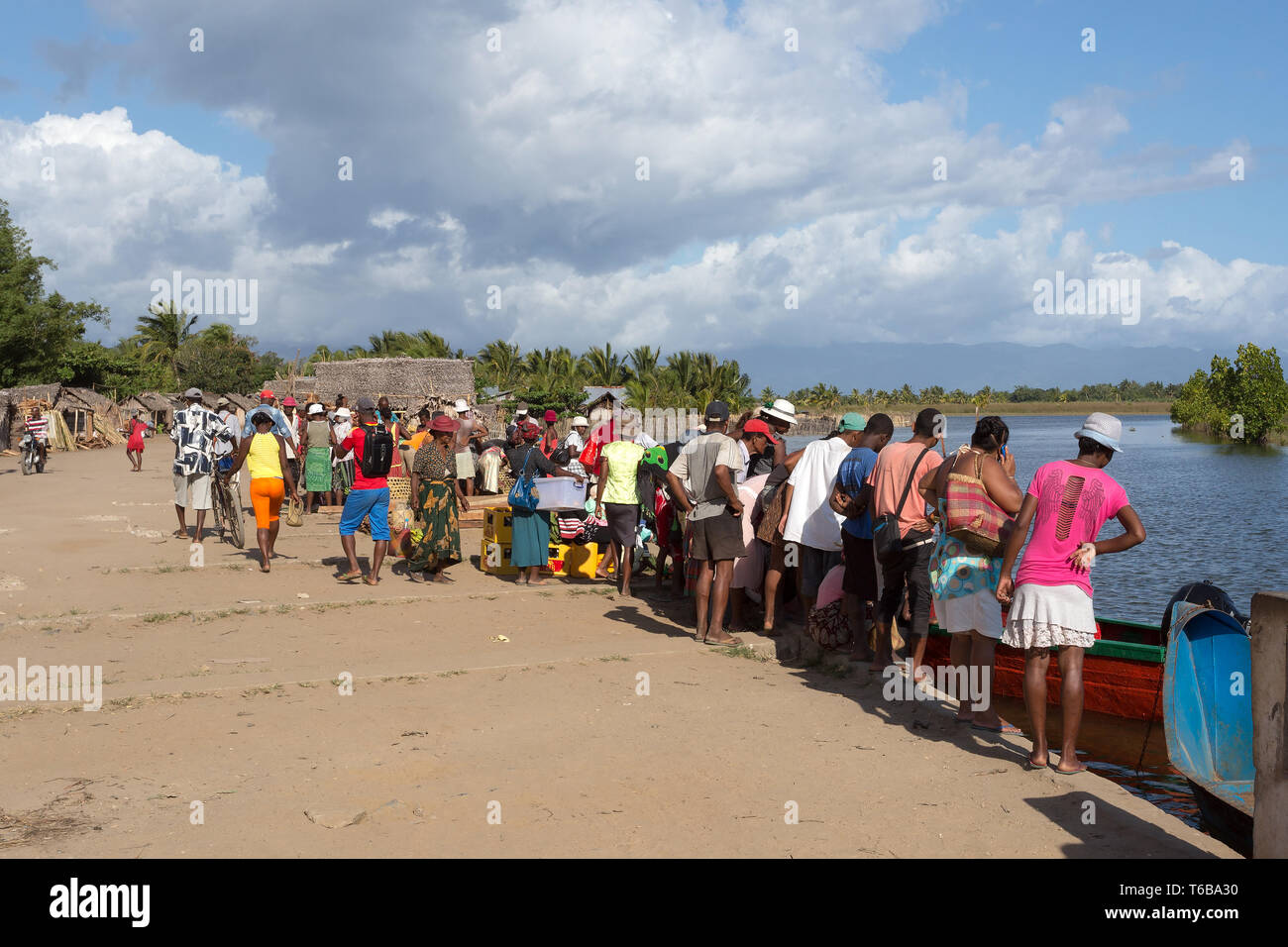 Malagasy peoples everyday life in Madagascar Stock Photo - Alamy