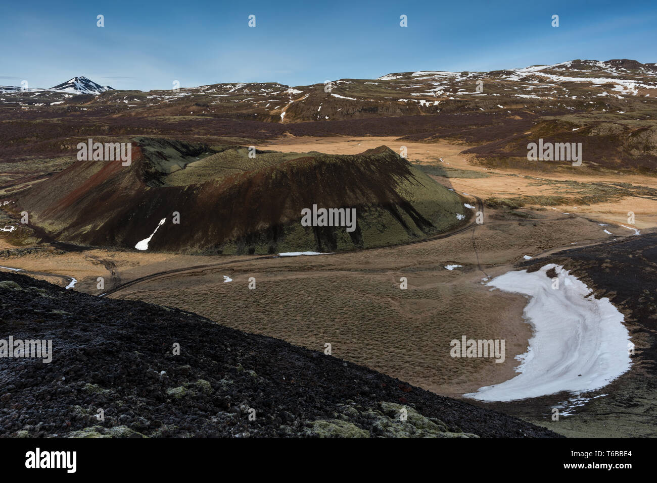 Grabrok volcano hi-res stock photography and images - Alamy