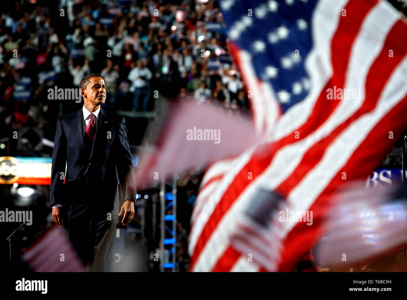 Party convention obama hi-res stock photography and images - Alamy