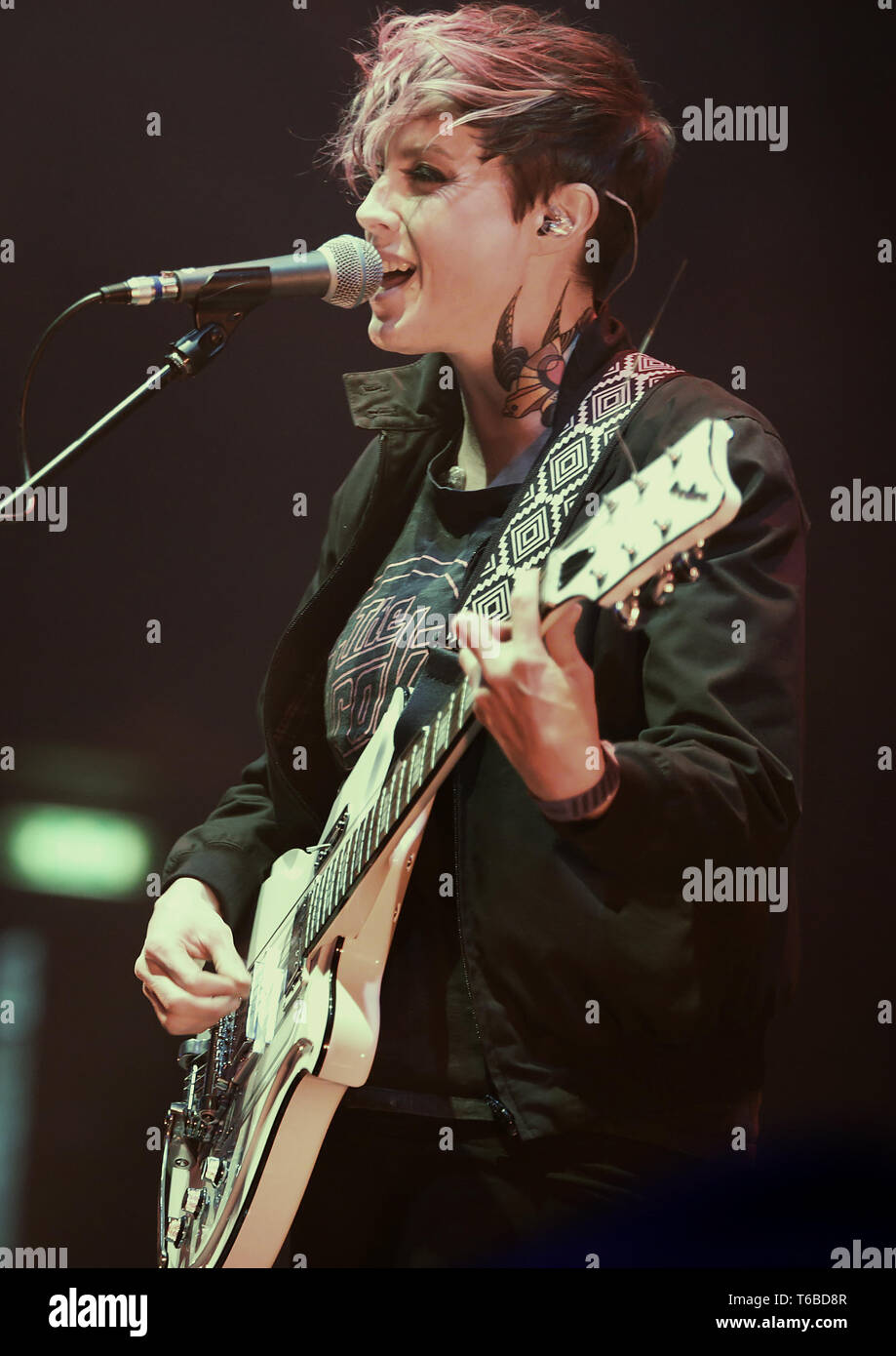 She Drew The Gun performing at Liverpool Olympia as part of BBC 6 Music ...