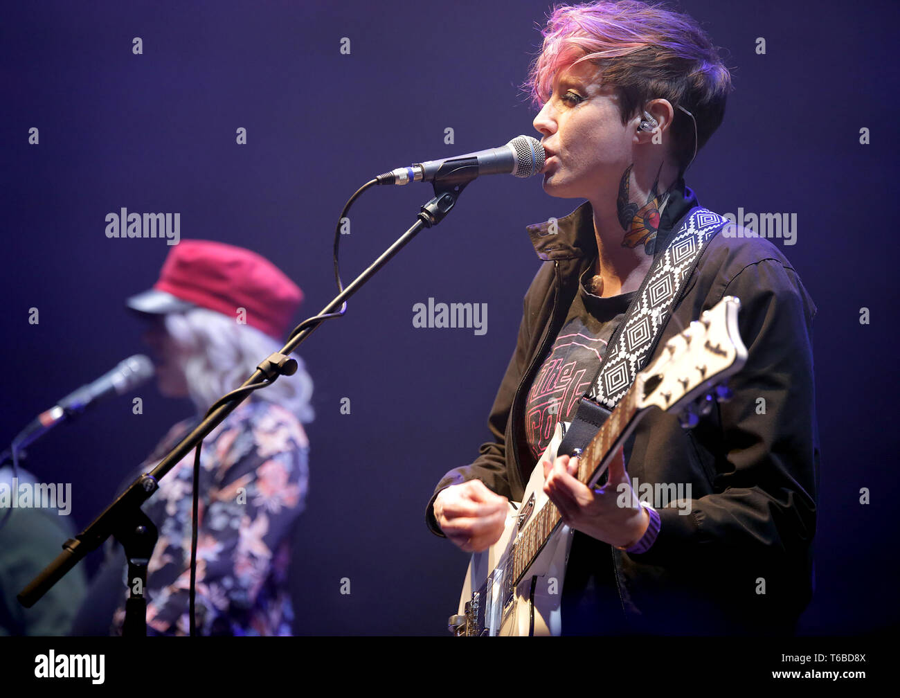 She Drew The Gun performing at Liverpool Olympia as part of BBC 6 Music ...