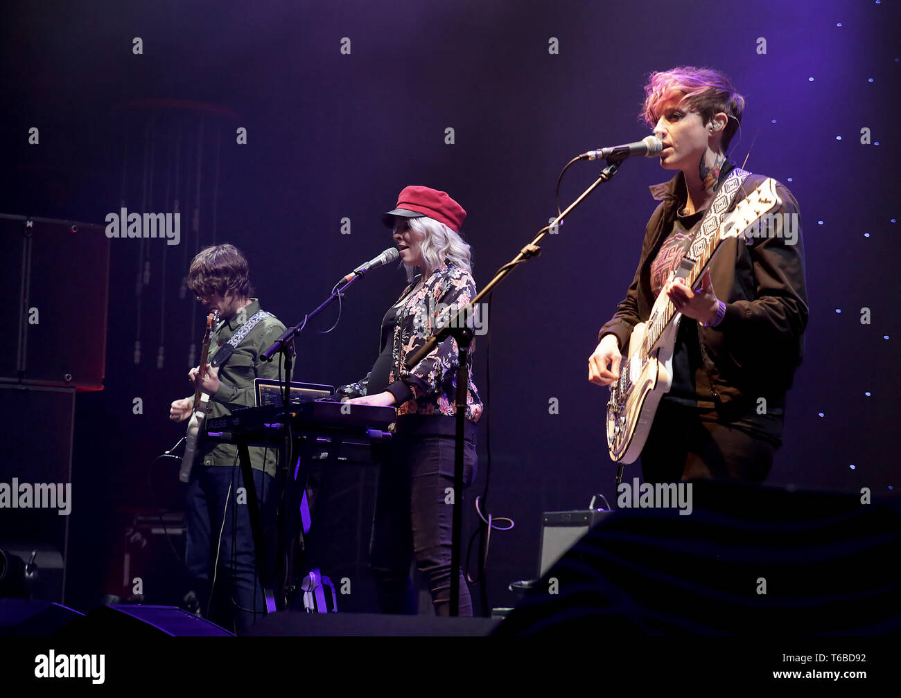 She Drew The Gun performing at Liverpool Olympia as part of BBC 6 Music ...