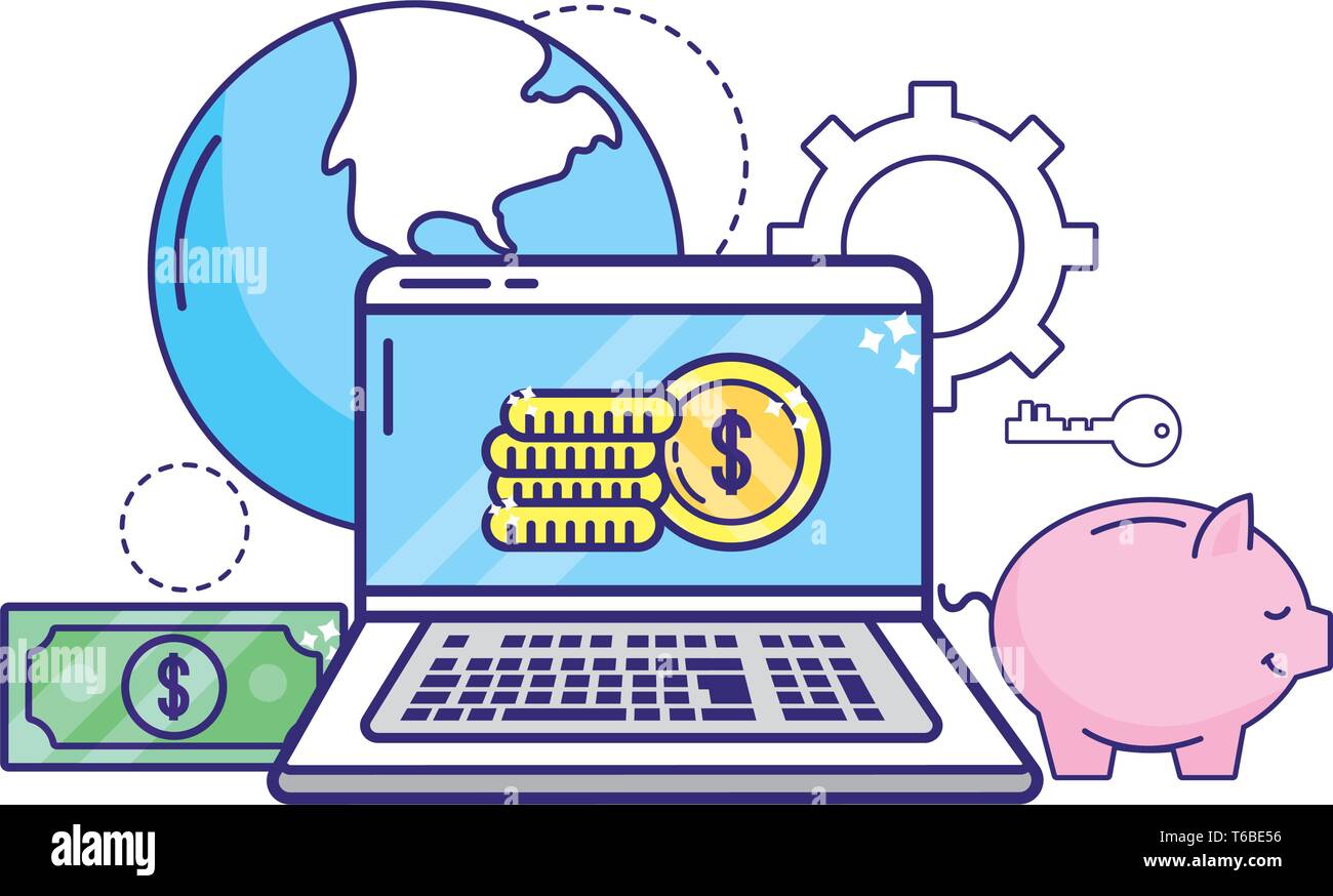 saving money business accounting finance technology digital payment ...