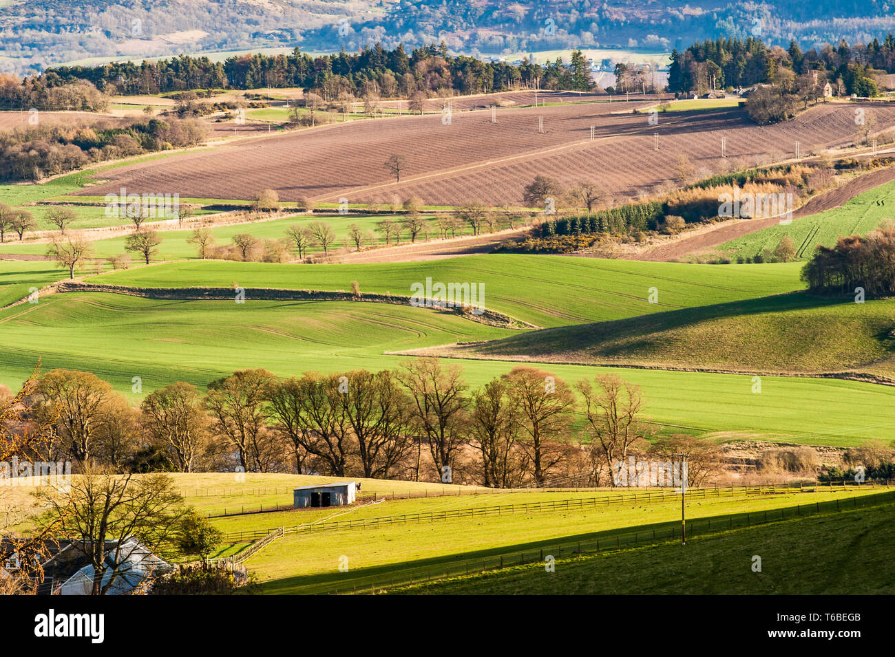 Landscapes of Perthshire, Scotland, UK Stock Photo - Alamy