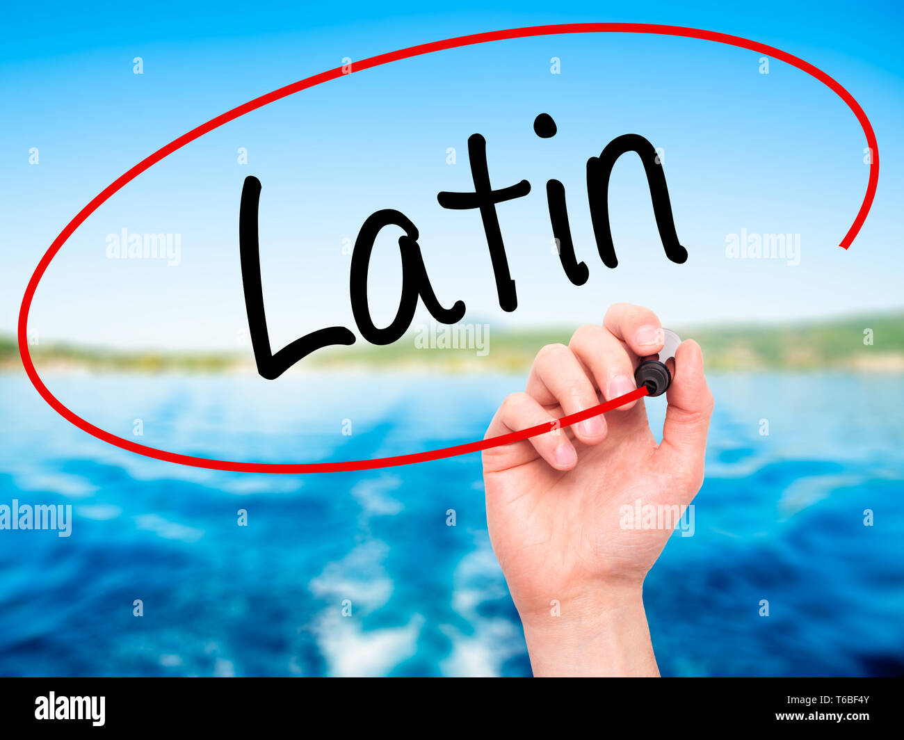 Hand latin hi-res stock photography and images - Alamy