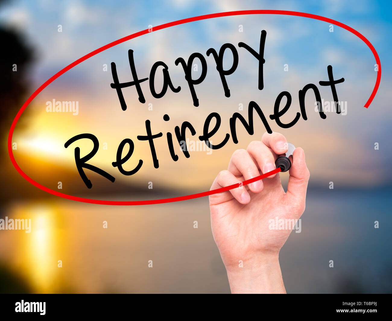 Happy retirement greeting card hi-res stock photography and images - Alamy