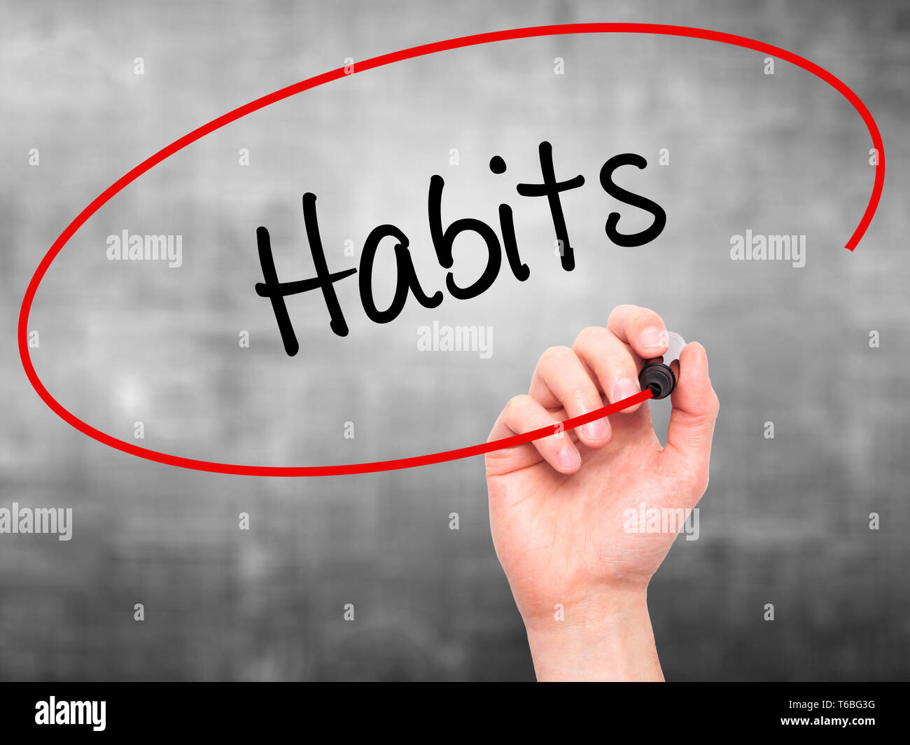 Good habits road sign hi-res stock photography and images - Alamy