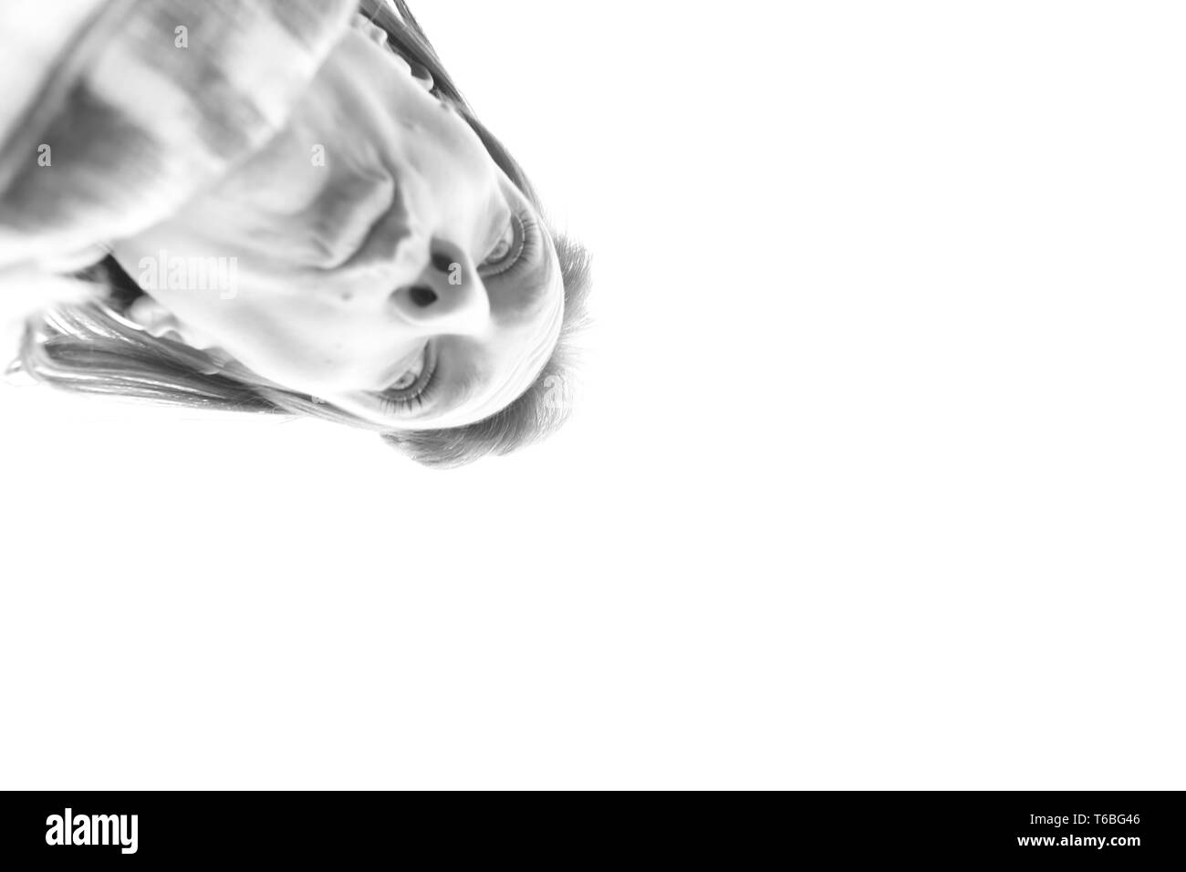 Person Lit From Below