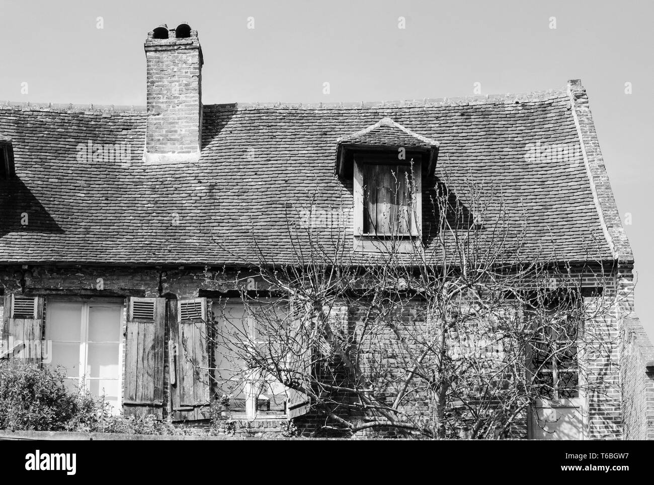 spooky medieval house Stock Photo - Alamy
