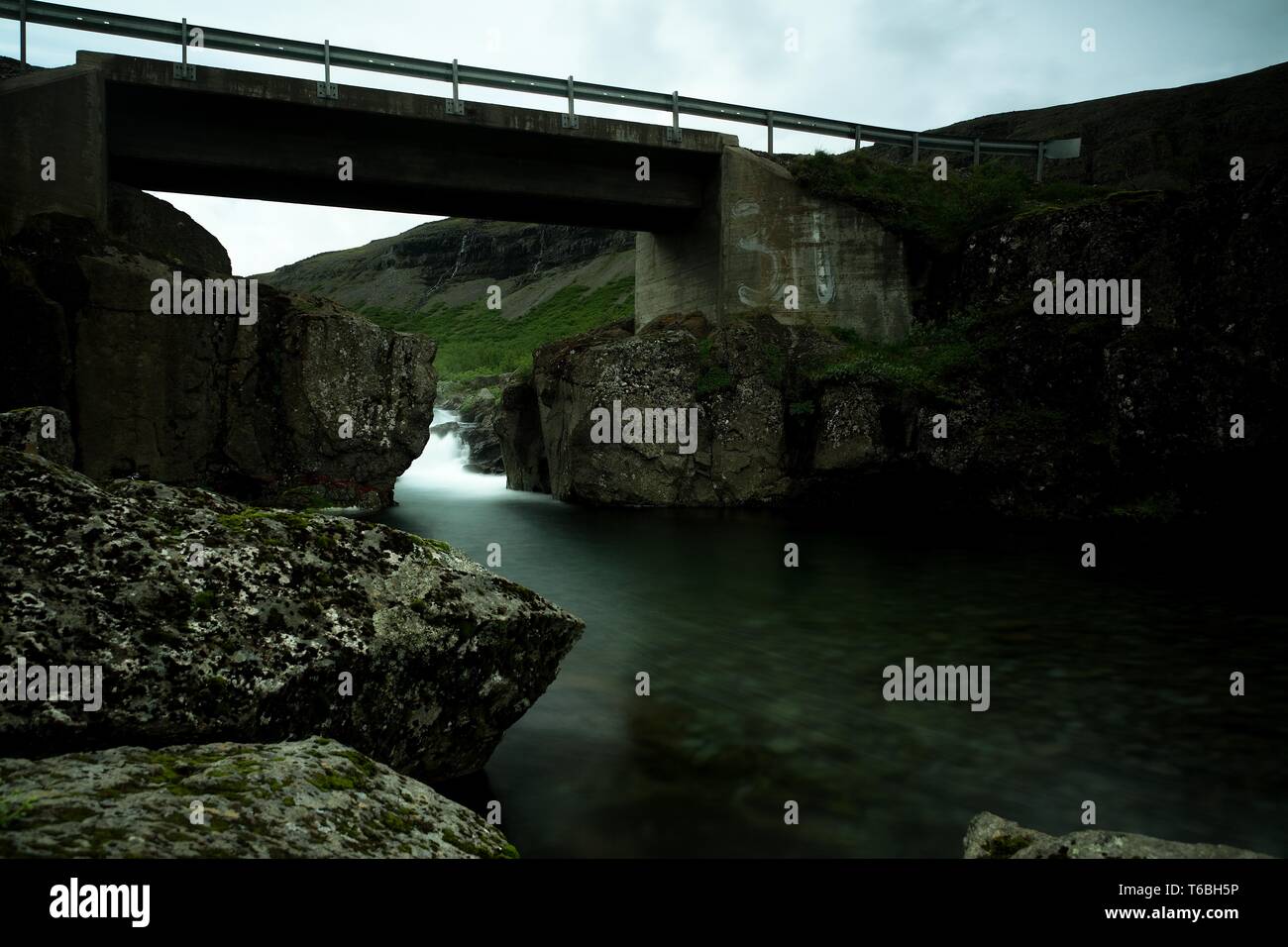 River under bridge Stock Photo - Alamy