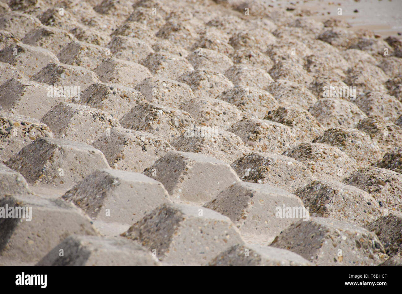 Sea wall coastal stone protection hi-res stock photography and images ...