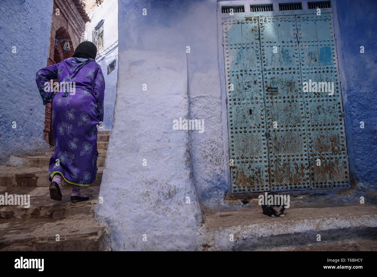 Chefchaouen, the blue city in the Morocco Stock Photo - Alamy