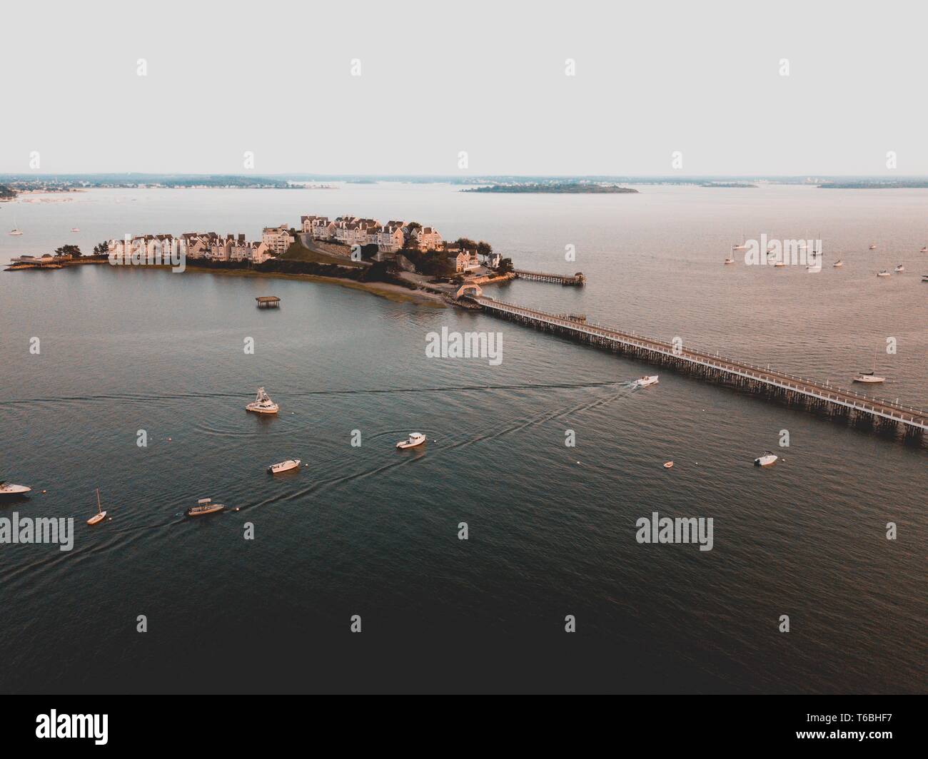 Bridge to georgetown island hi-res stock photography and images - Alamy