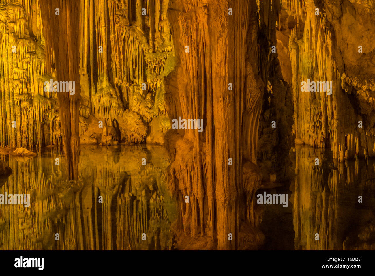 Neptune's Grotto (Grotta di Nettuno) a natural stalactite cave near ...